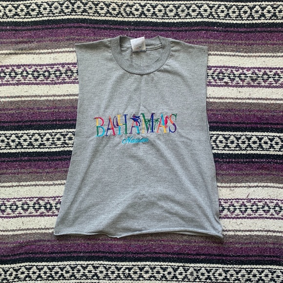 Shirts | Nassau Bahamas Cropped Muscle Shirt | Poshmark